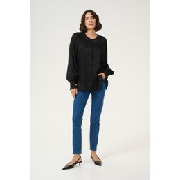 Kaffe Langarm - Hemd Loose fit Black