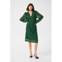 Kaffe Jerseykleid A-shape Dark Green