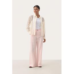 PART TWO Casual Hose Classic fit Lotus pink