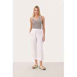PART TWO Casual Hose Easy fit Bright White