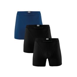 MUCHACHOMALO Herren Pima Baumwolle Boxer Shorts - 3er Pack - Herren Unterw&auml;sche