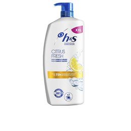 Head & Shoulders H&amps Citrus Fresh Anti-schuppen-shampoo F&uuml;r Fettiges Haar, 1000 Ml Spender 1000 ml