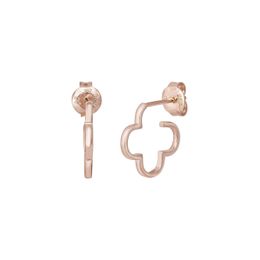CAI Creole 925 Sterling Silber ros&eacute; vergoldet Kleeblatt klein