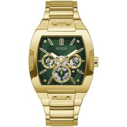 Stilvolle Guess GW0456G3 Phoenix Herrenuhr mit Gold-Ton-Design