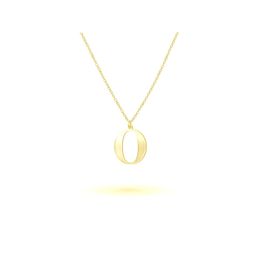 Beka & Bell BEKA&BELL Anh&auml;nger mit Kette 925-Sterling Silber vergoldet Gl&auml;nzend 45cm