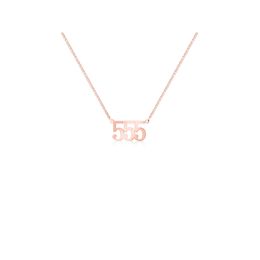 Beka & Bell BEKA&BELL Kette 925-Sterling Silber rotvergoldet Gl&auml;nzend 45,0cm