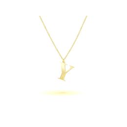 Beka & Bell BEKA&BELL Anh&auml;nger mit Kette 925-Sterling Silber vergoldet Gl&auml;nzend 45cm