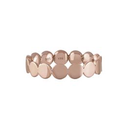 CAI Ring 925 Sterling Silber ros&eacute;vergoldet Boho