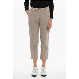Woolrich Cordhose mit 4 Taschen in Grau