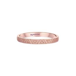 CAI Ring 925 Silber ros&eacute;vergoldet Dreiecke Stacking