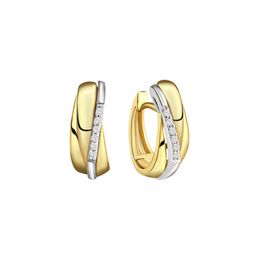 Celesta Gold Ohrring 375/- Gelbgold Wei&szlig;gold