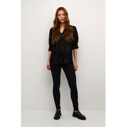 Culture Langarm-Bluse Relaxed fit Blac