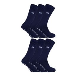 6 Paar Herren Thermo-Innenschlappen mit Rutschstoppern