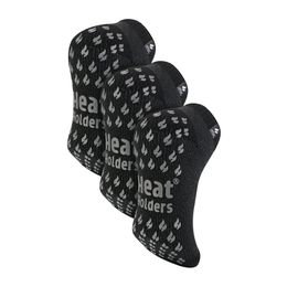 Heat Holders 3 Paar Herren 2.3 TOG rutschfeste, niedrig geschnittene, thermische Socken f&uuml;r Slipper