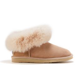 Australia Luxe Foxy Ultra Short Sand Ankle Boots