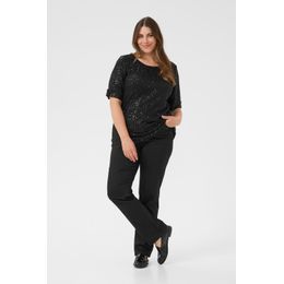 Kaffe Kurzarm-Bluse KClaila Kurzarm-Bluse Regular fit black