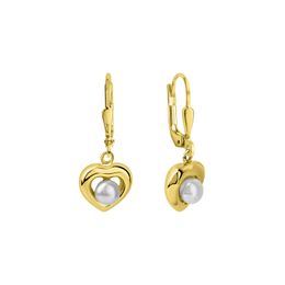 Diamonds by Ellen K. Fascination by Ellen K. Ohrh&auml;nger 375/- Gelbgold S&uuml;&szlig;wasserperle