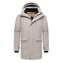 Stone Harbour Herren Winterjacke Emriis mit Fleecefutter & Kapuze