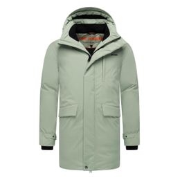 Stone Harbour Herren Winterjacke Emriis mit Fleecefutter & Kapuze