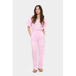 Saint Tropez Casual Hose Gerade Passform Sweet Dreams pink