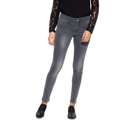 Amor, Trust & Truth Amor, Truth & Trust Damen ATT JEANS Damen 5-Pocket Jeans mit Strukturstickerei am Tascheneingriff Venus grau