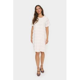 Saint Tropez Kleid in l&auml;ssiger Passform white