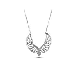 dKeniz Anh&auml;nger mit Kette 925/- Sterling Silber Modern Design Silberkette