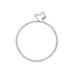 Fashionbox Collier rhodiniert mit Zirkonia weiss