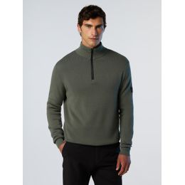 North Sails Pullover Geklebter halber Rei&szlig;verschluss