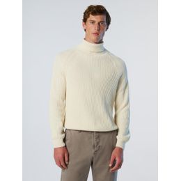 North Sails Pullover Fischerrippe Rollkragenpullover