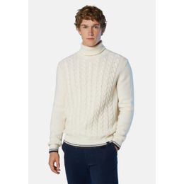 North Sails Pullover Mit Zopfstrick vorne