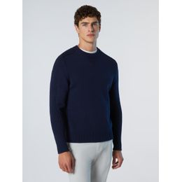 North Sails Pullover Rundhalsausschnitt mit Rippb&uuml;ndchen