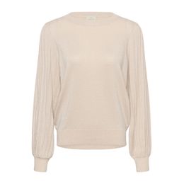 Kaffe Strickpullover KAregina Strickpullover Regular fit sand