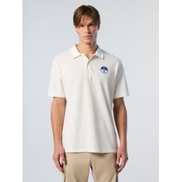 North Sails Polohemd Mit pigmentgef&auml;rbtem Finish
