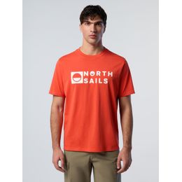 North Sails T-Shirt Logo-Print