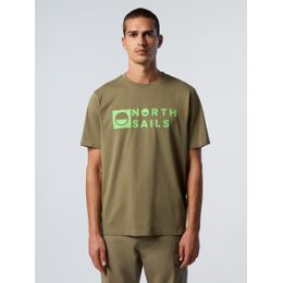 North Sails T-Shirt Logo-Print