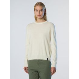 North Sails Pullover Kaschmirmischung mit Rundhalsausschnitt