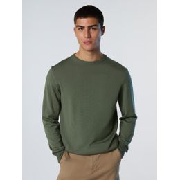 North Sails Pullover Rundhalsausschnitt aus Merinowolle