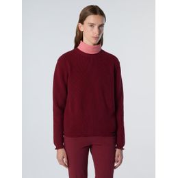 North Sails Pullover Gerippter Rundhalsausschnitt