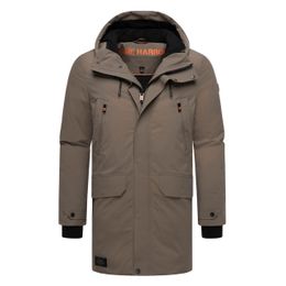 Stone Harbour Herren Winterparka Kitraan mit Magnetverschluss & Fleecefutter