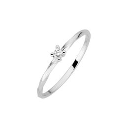 Lyomi Ring 585/- Wei&szlig;gold 1 synth. Diam. 0,04ct.