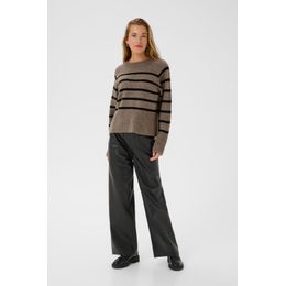 Kaffe Strickpullover KAerin Strickpullover Regular fit black brown