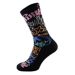 Herren Crew Socken mit Stra&szlig;en-Graffiti