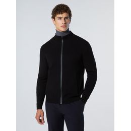 North Sails Pullover Geklebter durchgehender Rei&szlig;verschluss