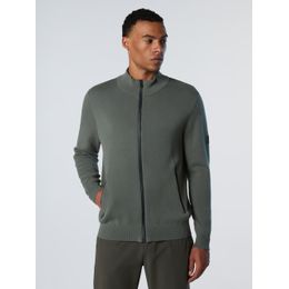North Sails Pullover Geklebter durchgehender Rei&szlig;verschluss