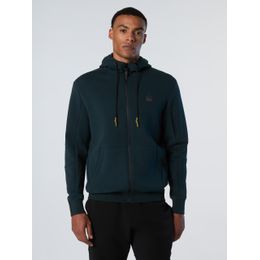 North Sails Sweatshirt Scuba-Gewebe mit durchgehendem Rei&szlig;verschluss