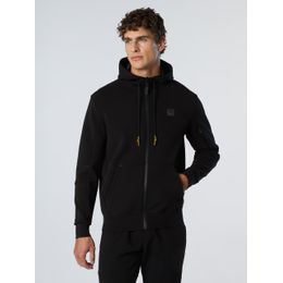 North Sails Sweatshirt Scuba-Gewebe mit durchgehendem Rei&szlig;verschluss