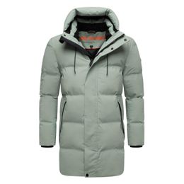 Stone Harbour Herren Winterjacke Darianoo mit Downfree-Steppung & Magnetverschluss