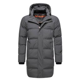 Stone Harbour Herren Wintermantel Thadeek mit abnehmbarer Kapuze & Magnettaschen