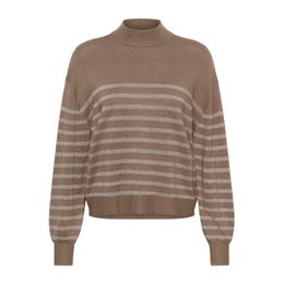 Kaffe Strickpullover KAlizz Strickpullover Loose fit brown